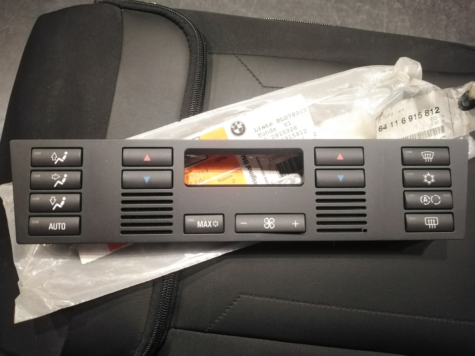 Замена кнопок блока климат-контроля. Оригинал. — BMW X5 (E53), 4,4 л ...