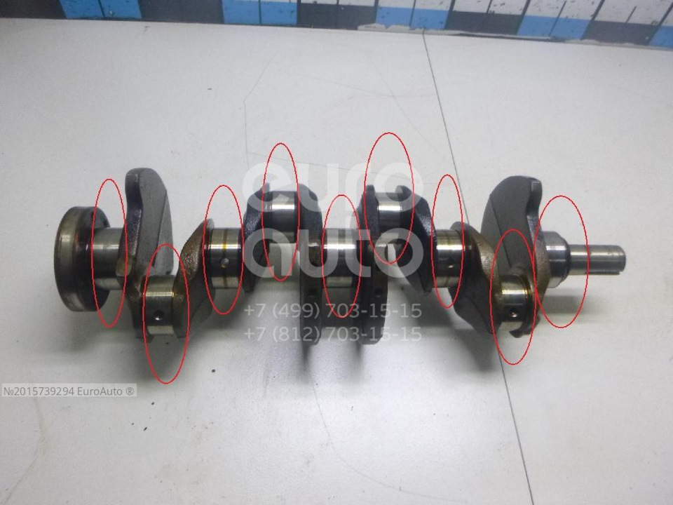 8200416793 Вал коленчатый RENAULT | Запчасти на DRIVE2