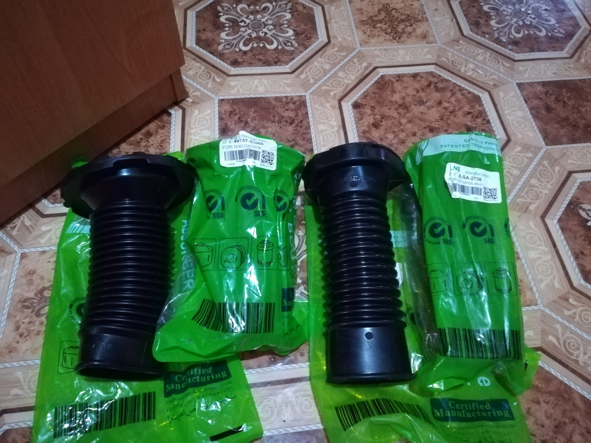 Пыльники амортизаторов. — Toyota Harrier (1G), 2,2 л, 1998 года | визит ...