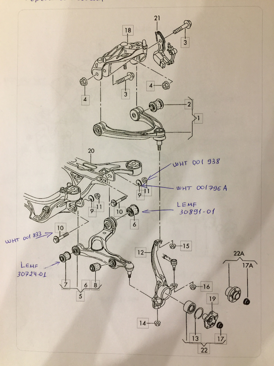 3089101 Сайлентблок рычага подвески LEMFORDER | Запчасти на DRIVE2