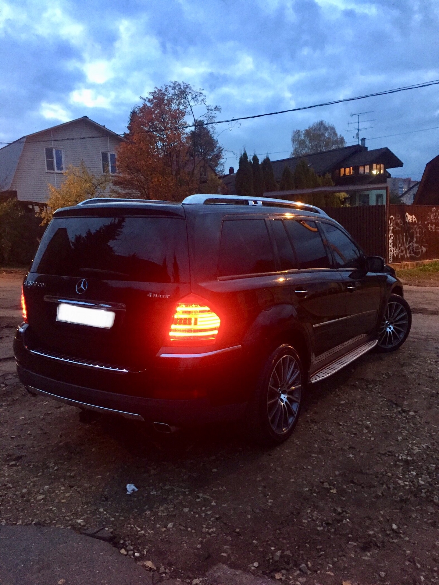 Лед фонари — Mercedes-Benz GL-Class (X164), 3 л, 2008 года | стайлинг ...