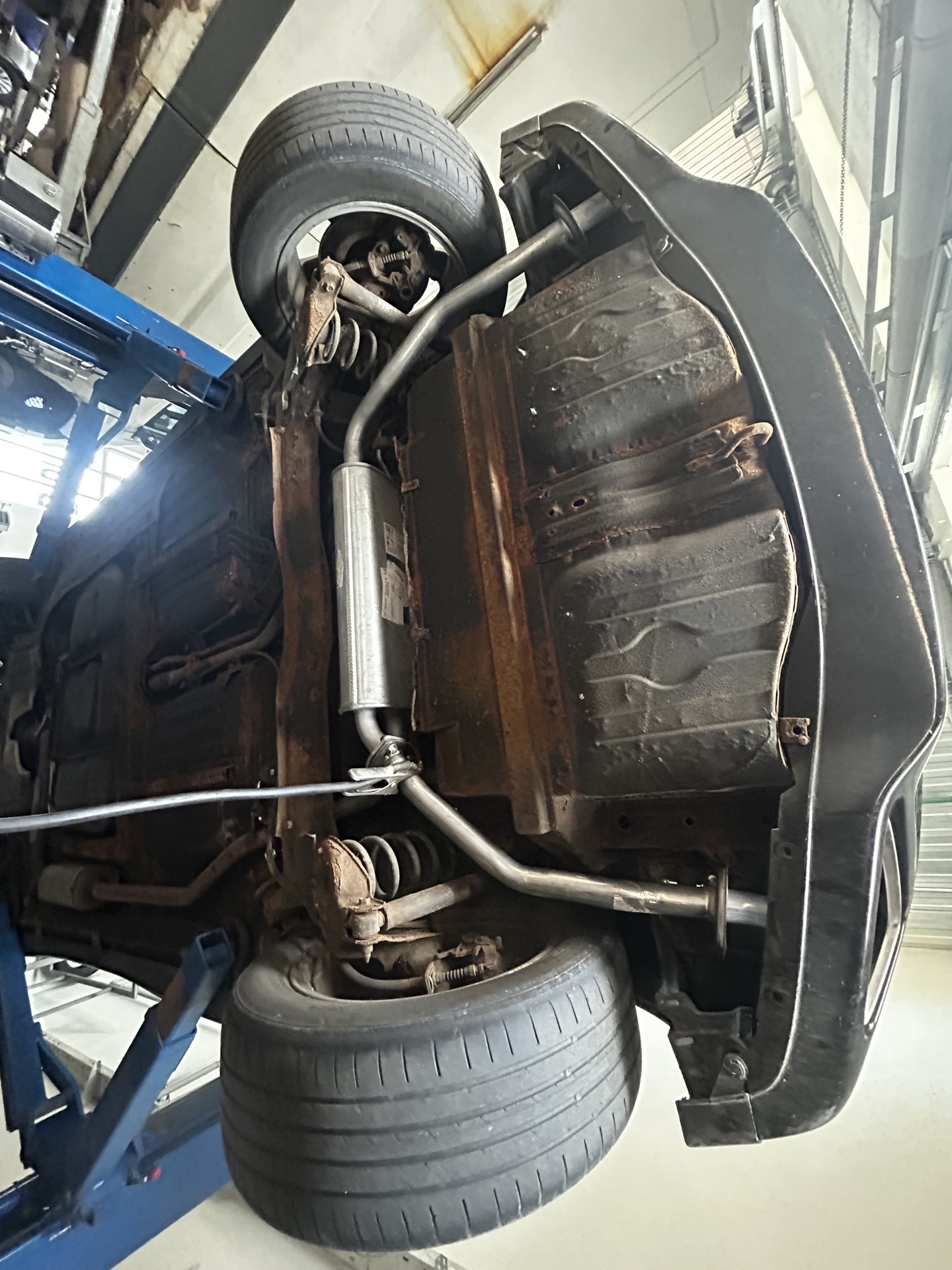 Ремонт глушителя — Honda Civic Hatchback (8G), 1,3 л, 2009 года ...