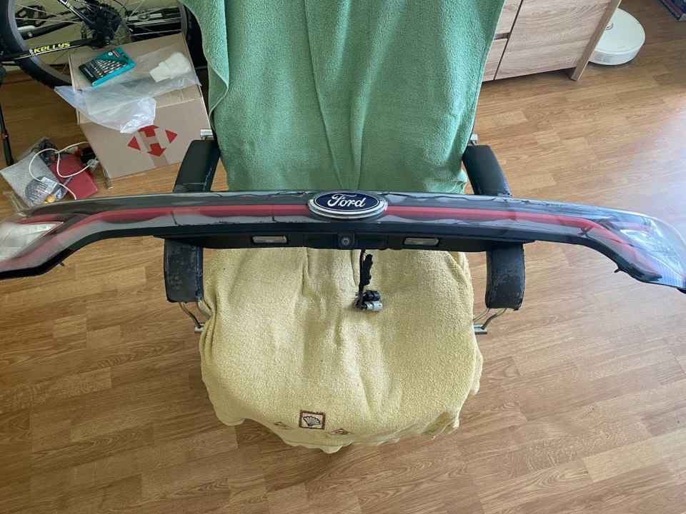 25. Правильная вентиляция люстры и омыватель камеры. — Ford Edge (2G ...