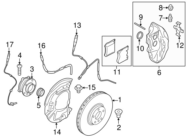 34216780515 Уплотнительный комплект суппорта BMW | Запчасти на DRIVE2