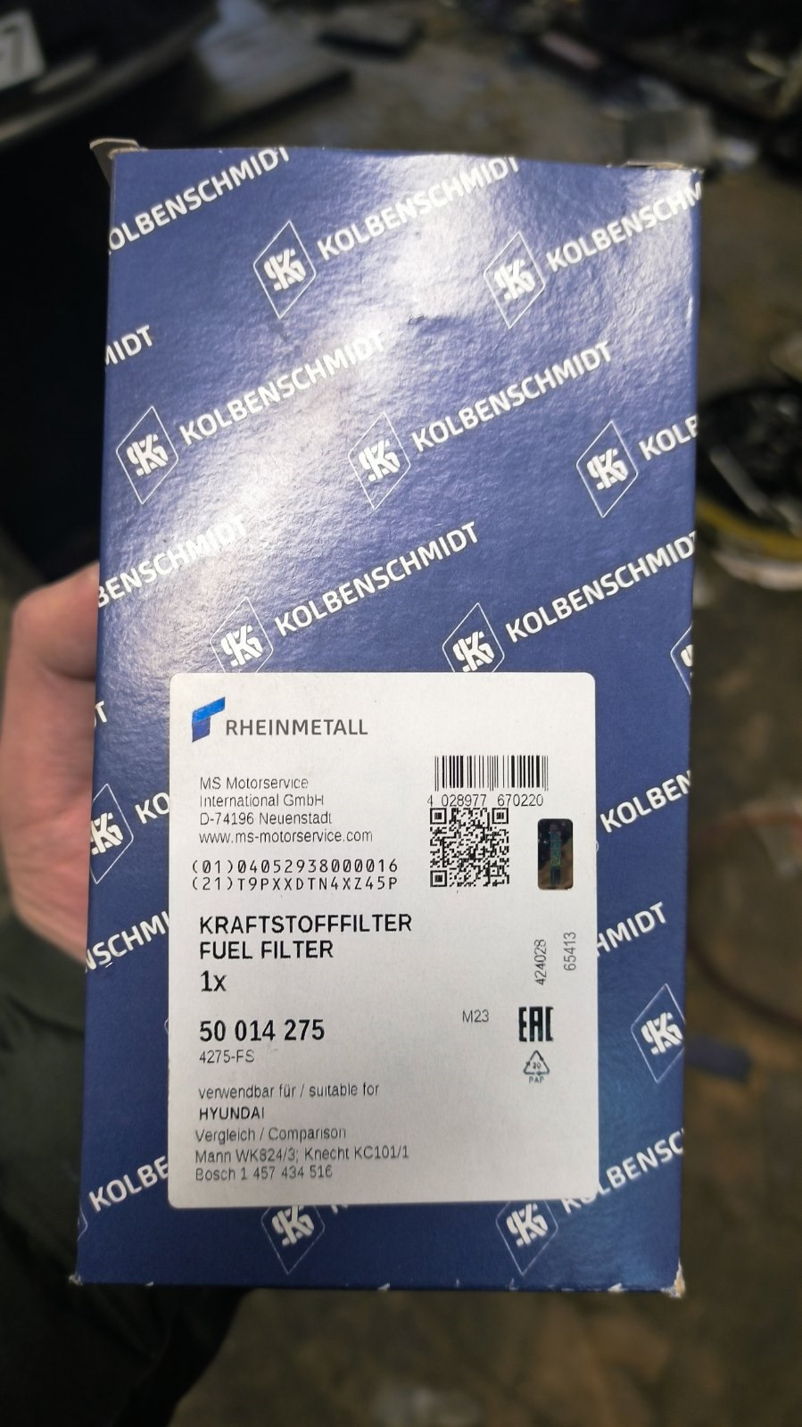 WK8243 Топливный фильтр MANN FILTER | Запчасти на DRIVE2