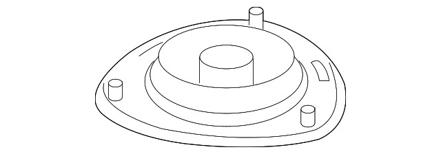546102S000 Опора амортизатора KIA HYUNDAI | Запчасти на DRIVE2