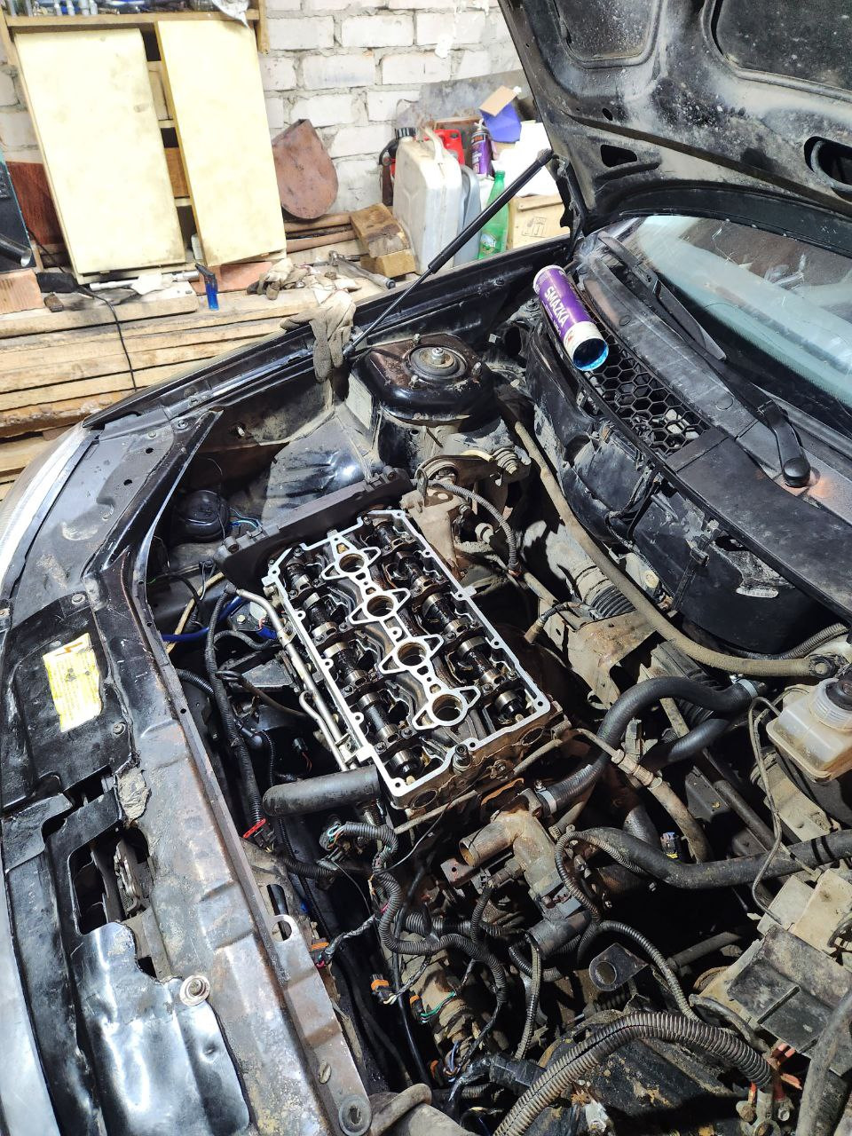 Переборка гбц в зимние праздники — Lada Приора универсал, 1,6 л, 2011 ...