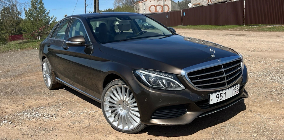 Колеса Maybach 19" — Mercedes-Benz C-Class (W205), 1,6 л, 2014 года ...