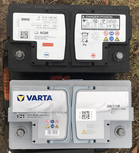 61217602226 Аккумулятор BMW | Запчасти на DRIVE2