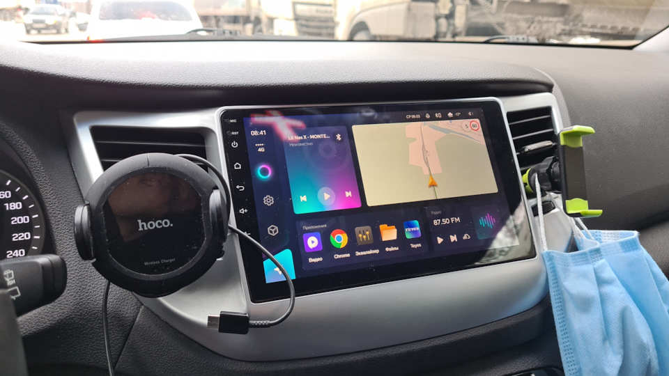 Головное устройство Teyes CC3 — Hyundai Tucson (TL), 2 л, 2018 года ...