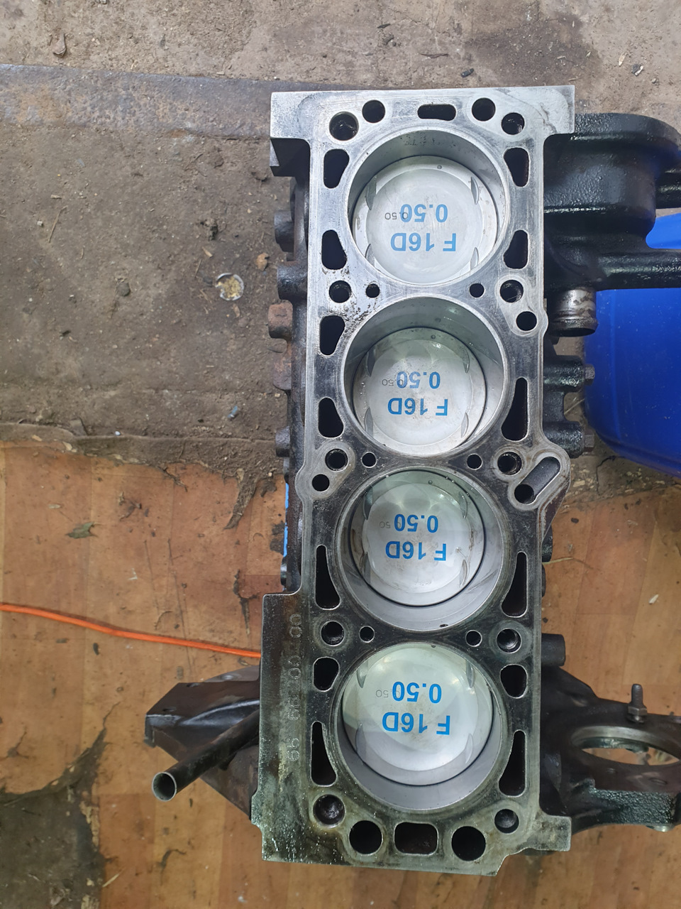 Ремонт двигателя — Daewoo Nexia (2G), 1,6 л, 2008 года | своими руками ...