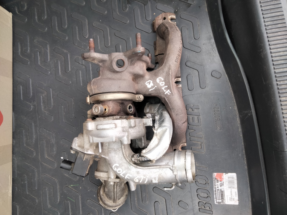 Установка турбины IHI 06j145713f и прошивка stage 3 (индивидуальная ...