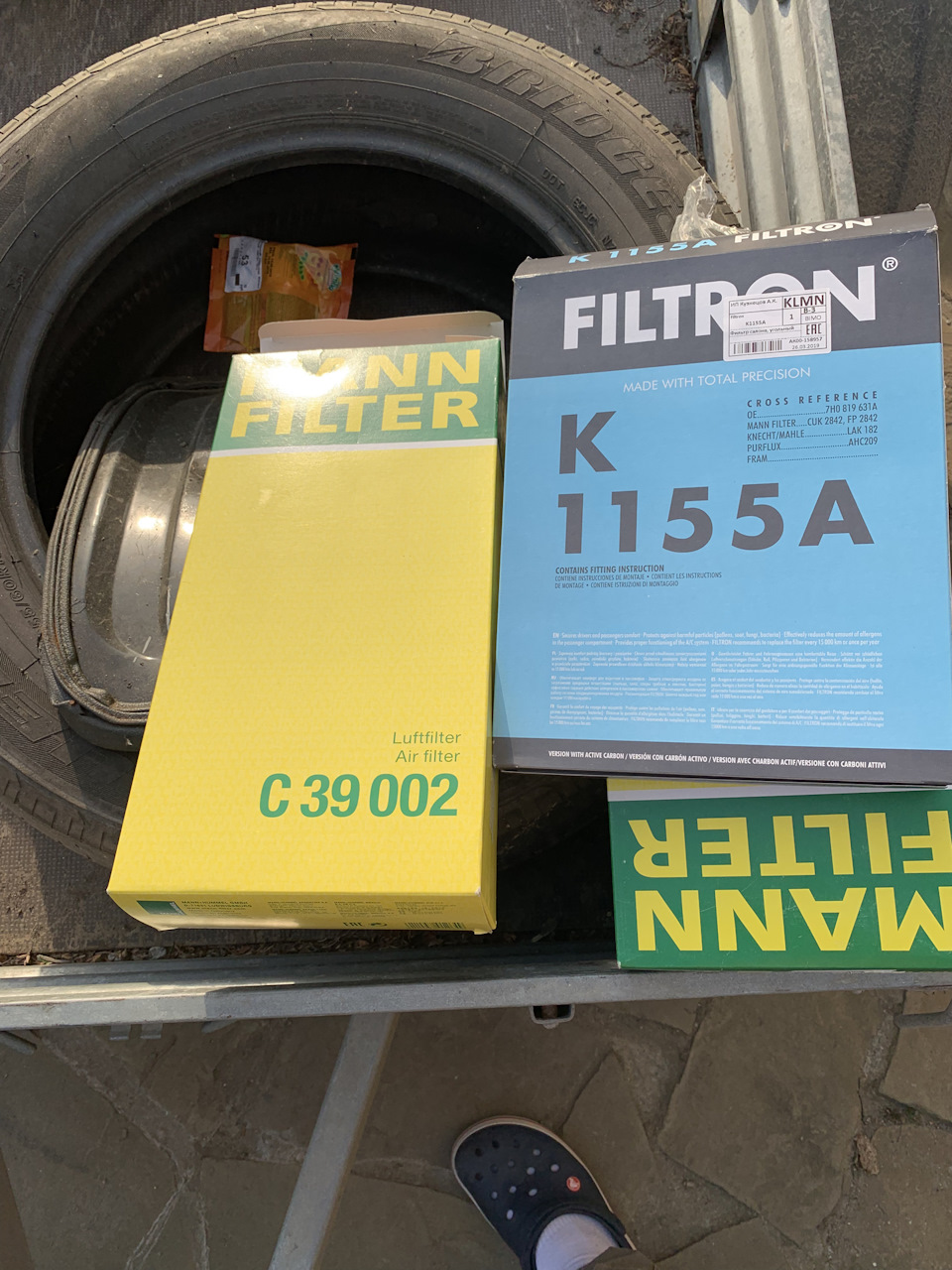 Замена фильтров — Porsche Cayenne (1G), 4,5 л., 2004 года | своими ...