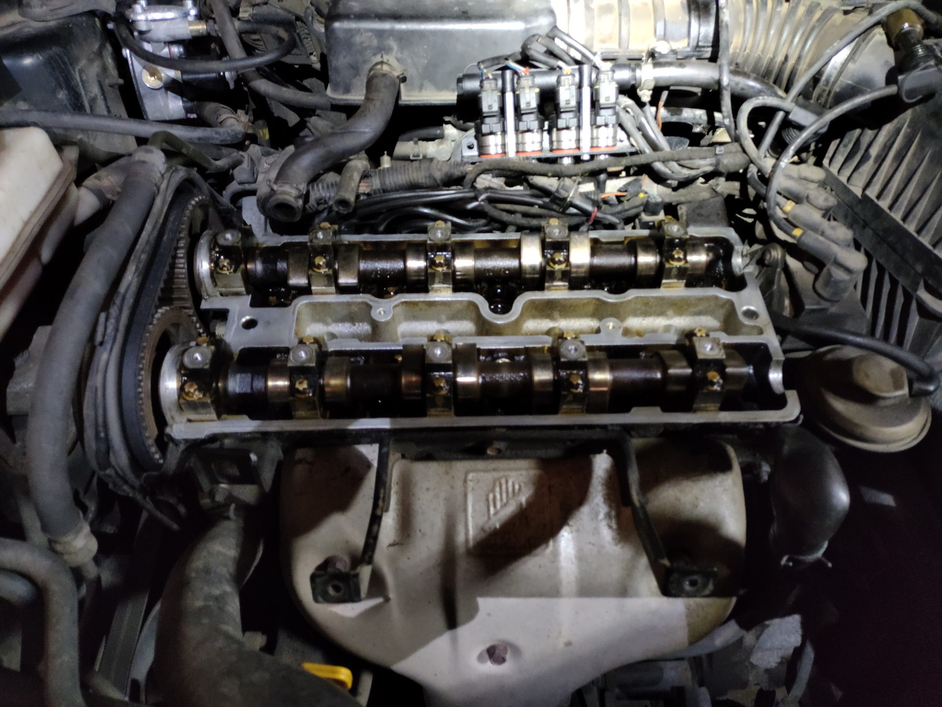 Замена Клапанной крышки с пластиковой на алюминиевую — Chevrolet Evanda ...