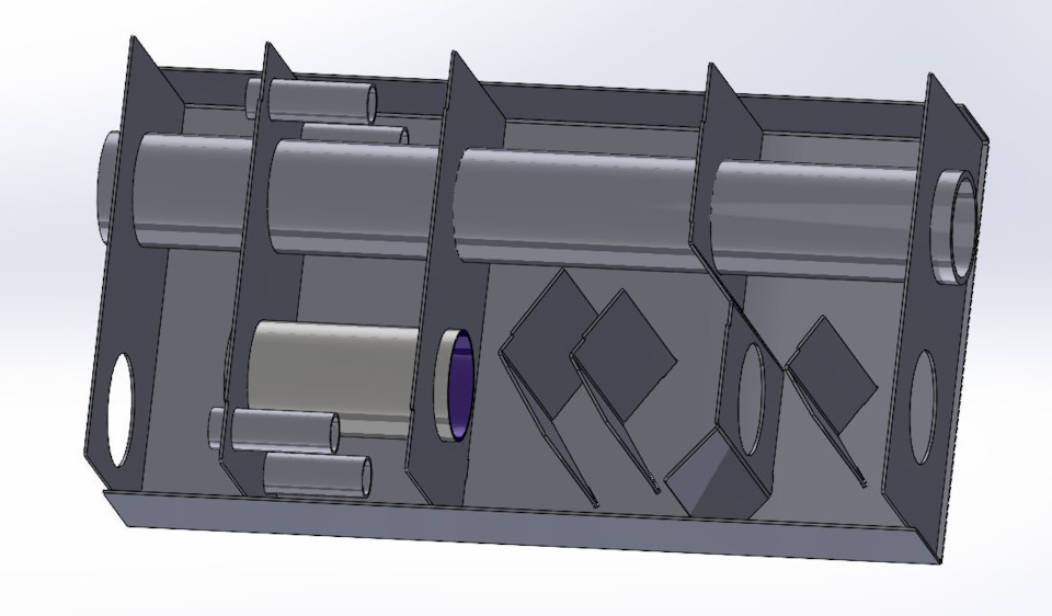 |065| Новый двух режимный глушитель на 1uz-fe по мотивам Flowmaster 50 ...
