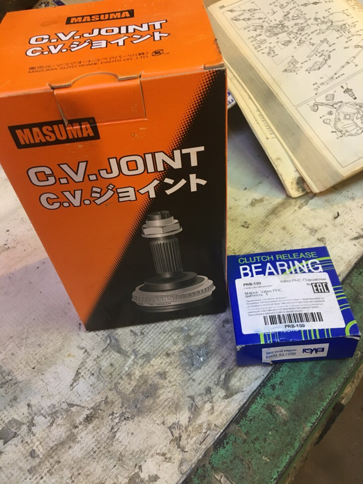 PRB100 Подшипник выжимной TOYOTA: AVENSIS 1.8 16V 97-00 Valeo | Запчасти на DRIVE2