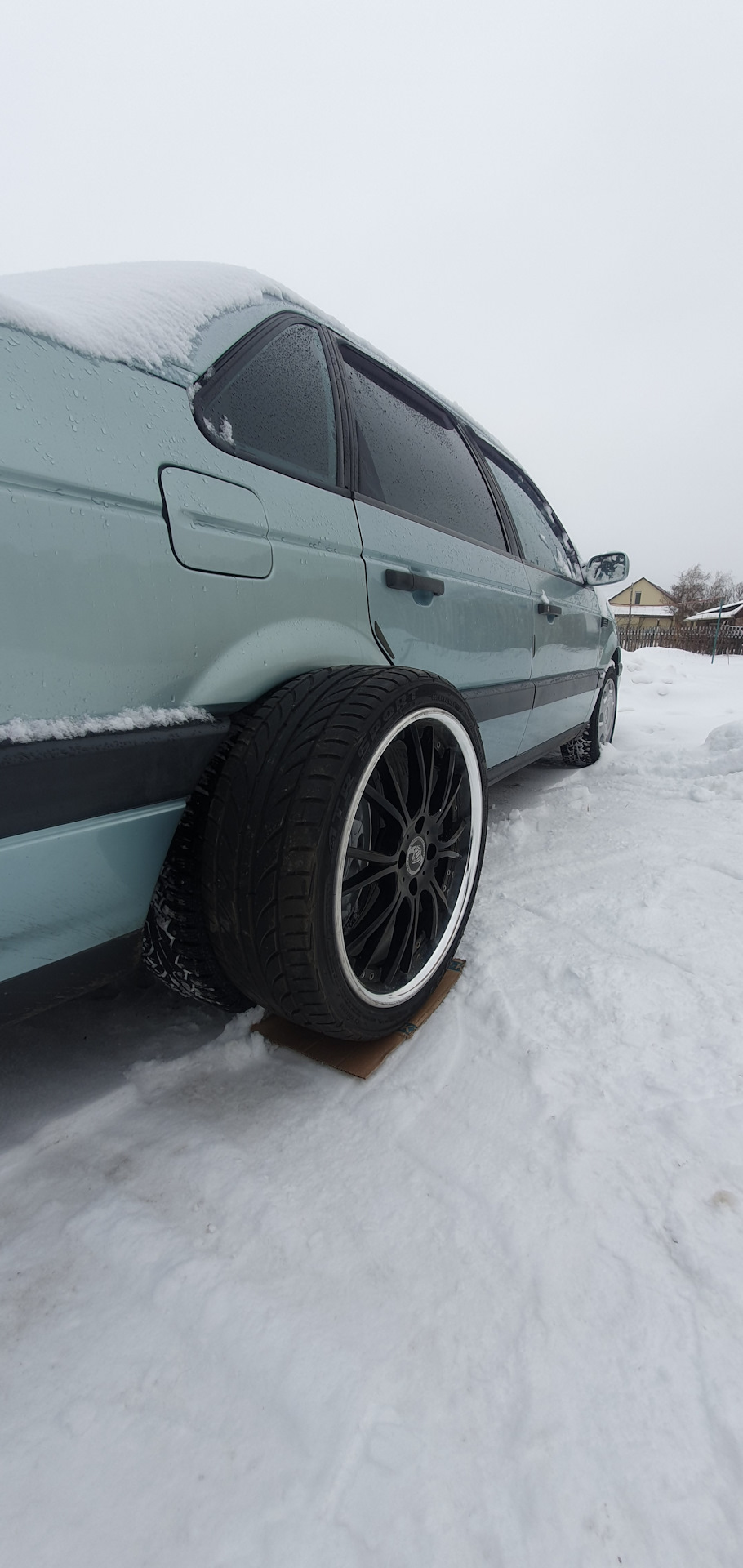 К сезону — Volkswagen Passat B3, 1,8 л, 1990 года | колёсные диски | DRIVE2