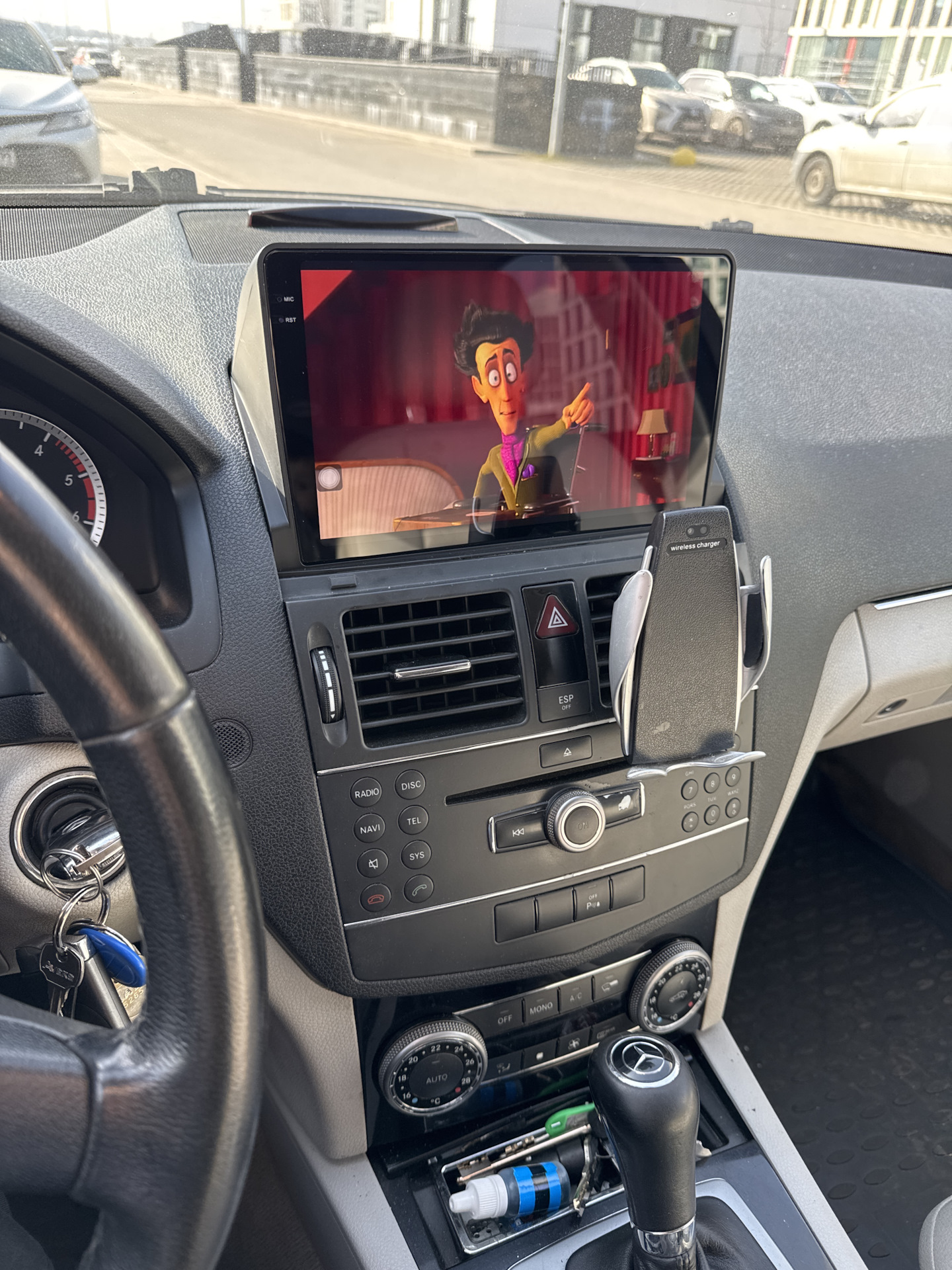 Магнитола из Китая с 4g и дисплеем 2k qled — Mercedes-Benz C-Class ...