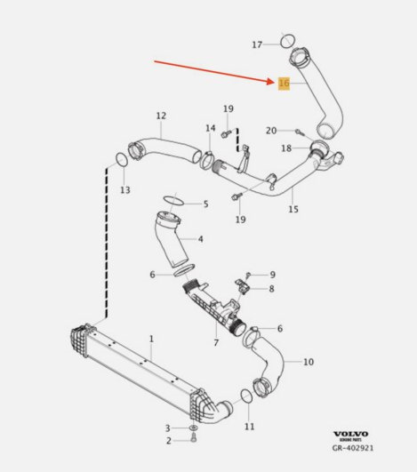 Вопрос знатокам — Volvo V40 Cross Country, 2 л, 2016 года | запчасти ...