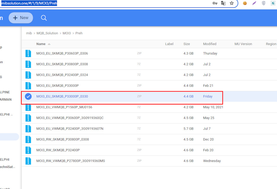Обновление MIB3 до версии 0330 — DRIVE2
