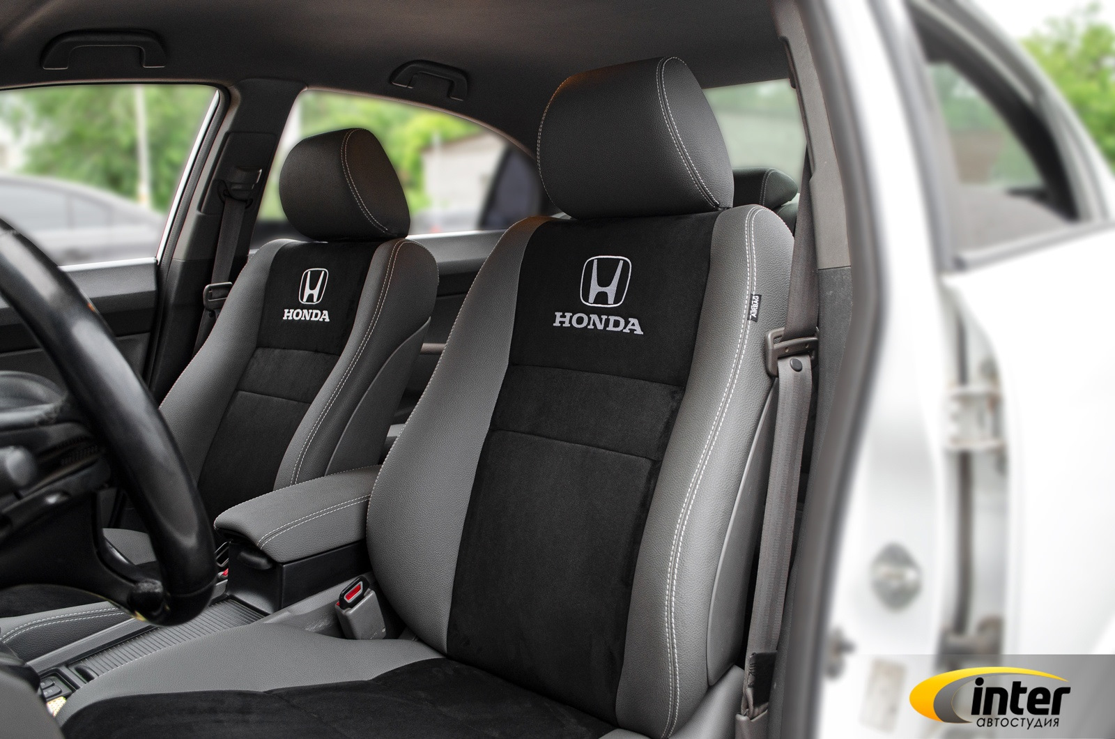 Honda Civic 4D (8th) — Каркасные авточехлы. — AS-INTER на DRIVE2