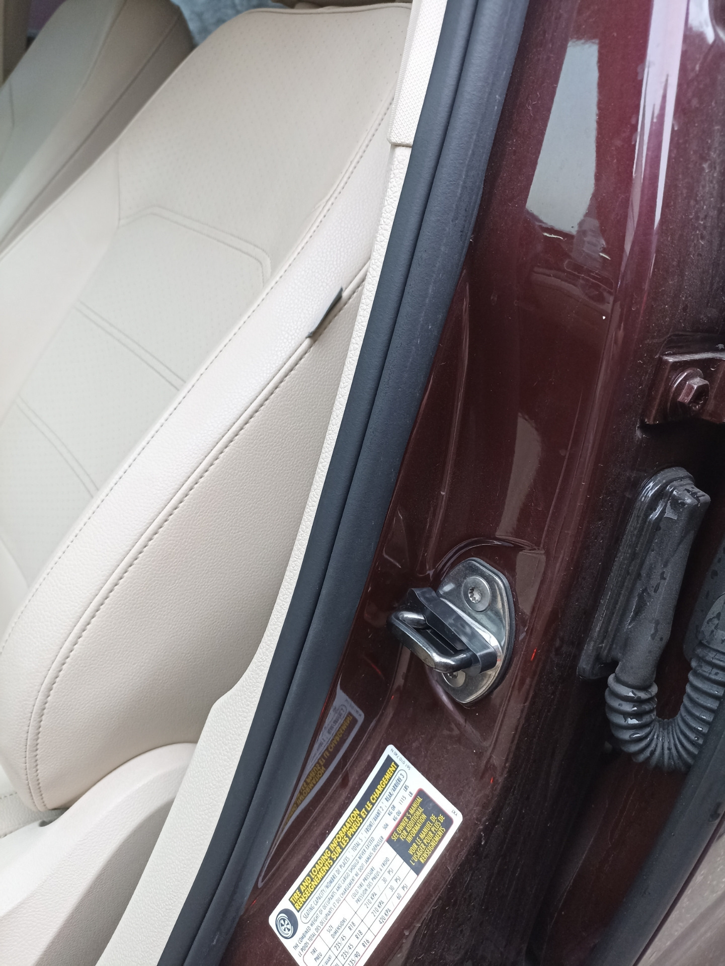 Упор замка двери Volkswagen Passat B7 4e4837763 — 3D-SM на DRIVE2