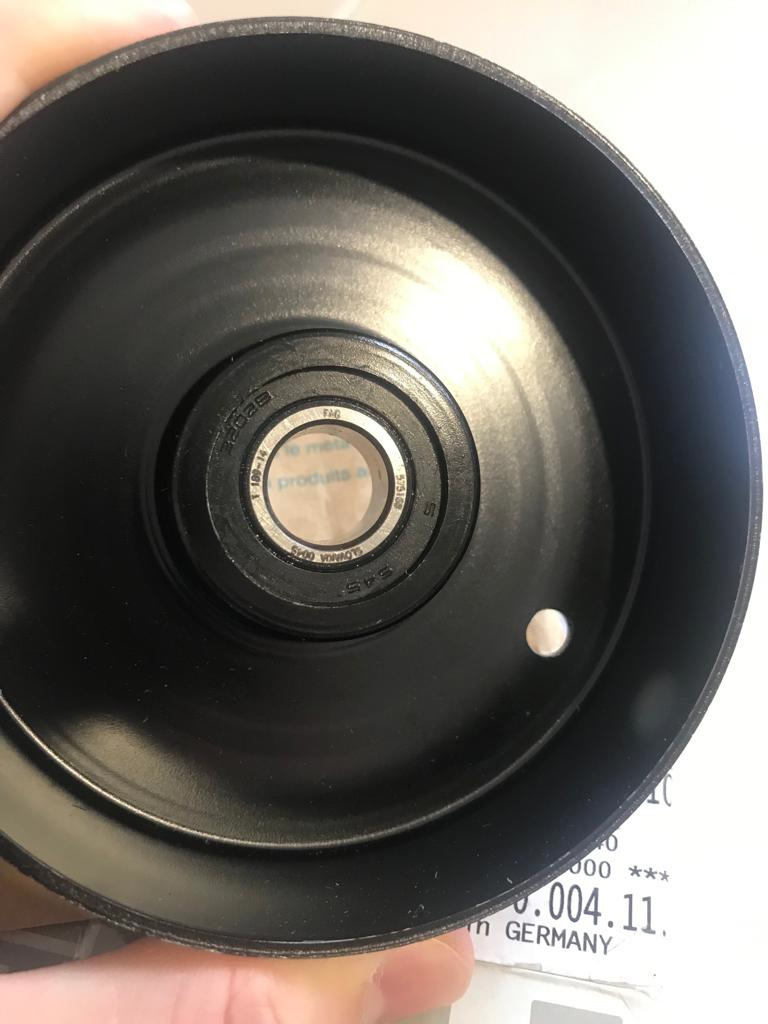 Ролик натяжителя ремня — Mercedes-Benz C-class (W202), 2 л, 2000 года ...