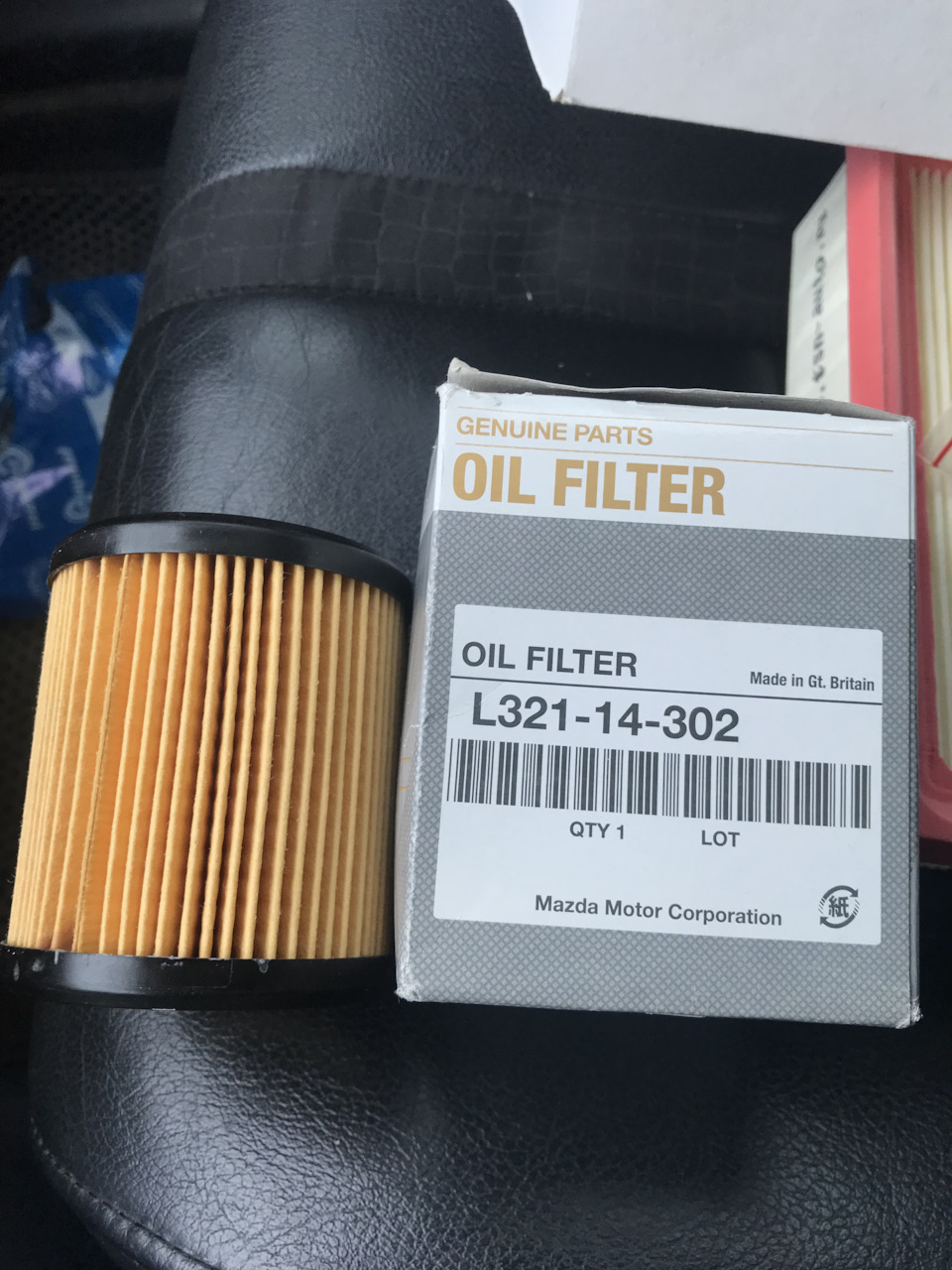 L32114302 Фильтр масляный Mazda | Запчасти на DRIVE2