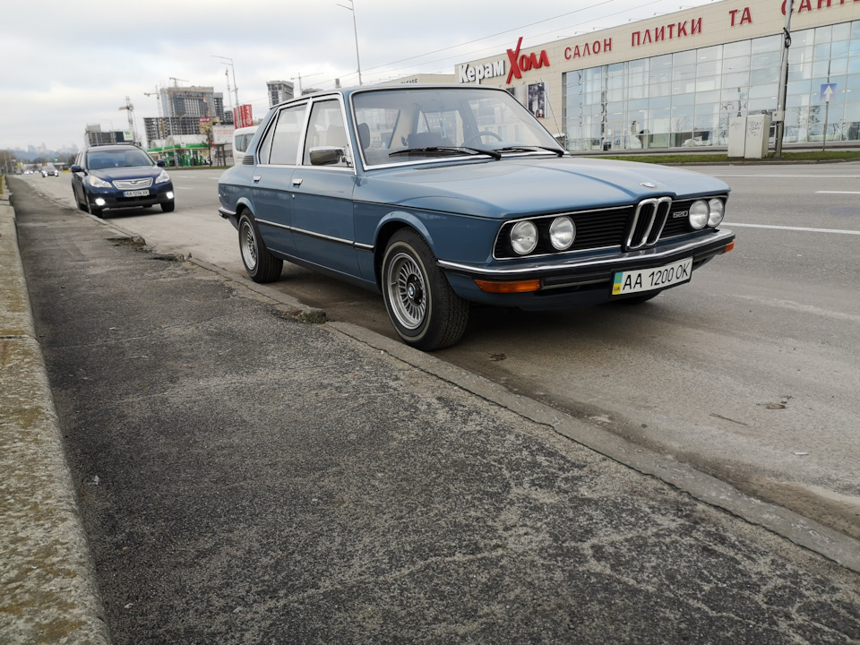 Традиционный январский выезд — BMW 5 series (E12), 2 л, 1978 года | наблюдение | DRIVE2