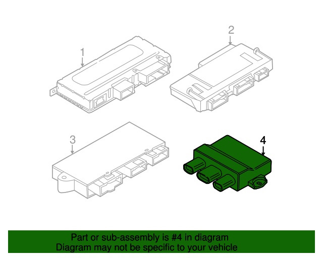 61357306797 Блок управления Smart Opener BMW | Запчасти на DRIVE2