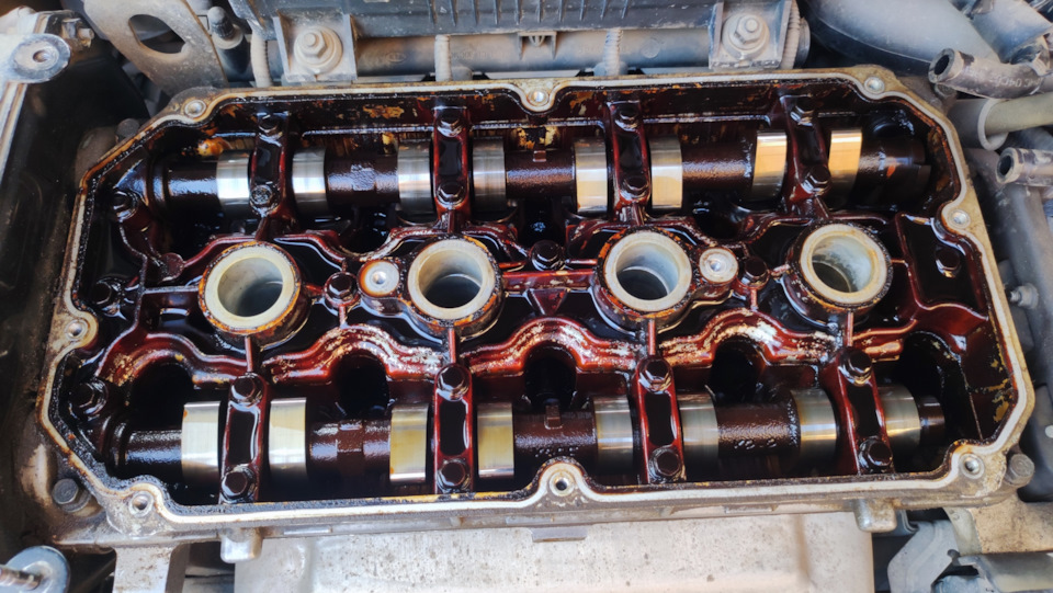 Замена прокладки клапанной крышки — KIA Rio 5-door (1G), 1,5 л, 2004 ...