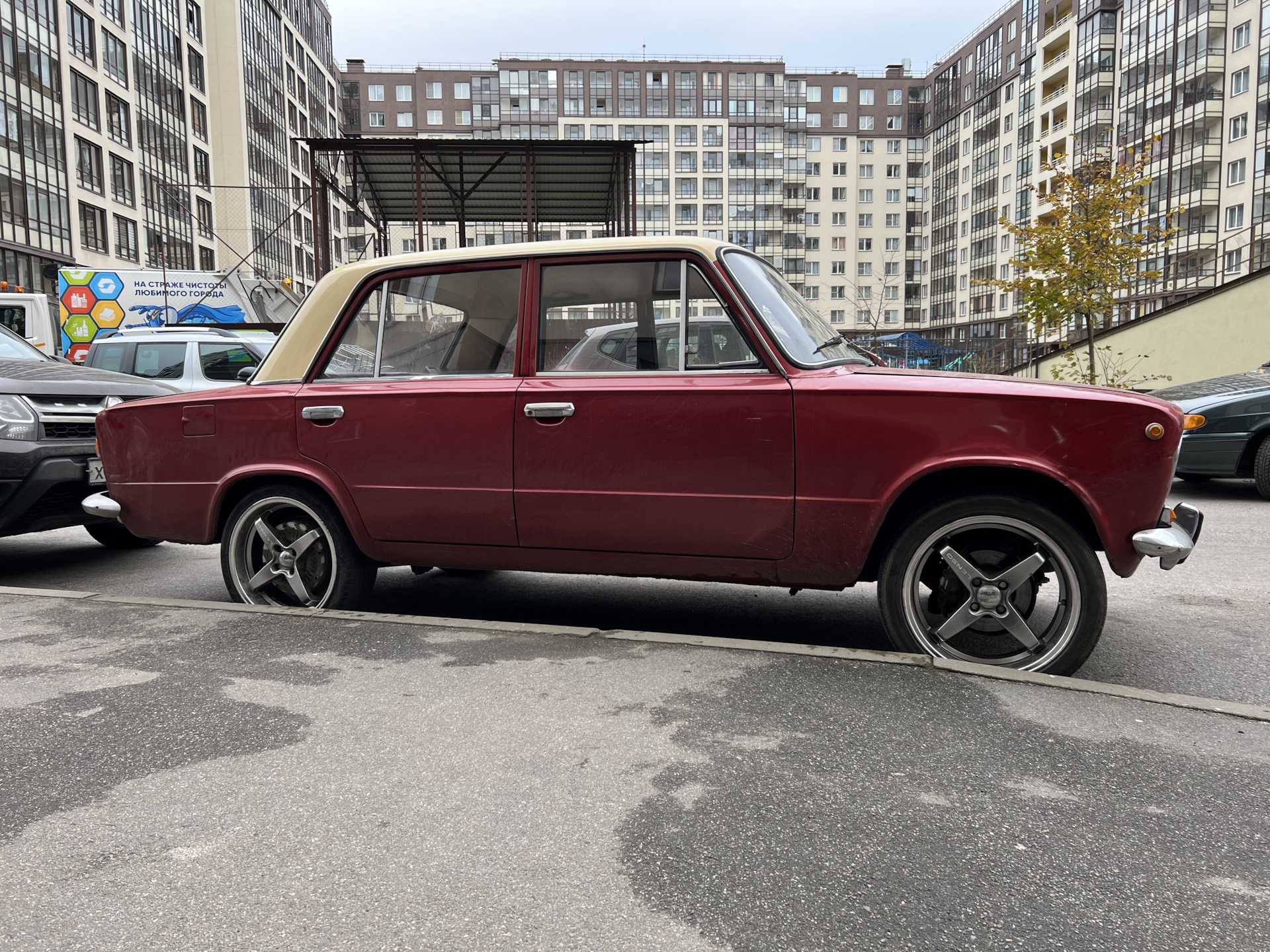 17’ колеса на неделю до заморозков — Lada 2101, 1,2 л, 1977 года | колёсные диски | DRIVE2