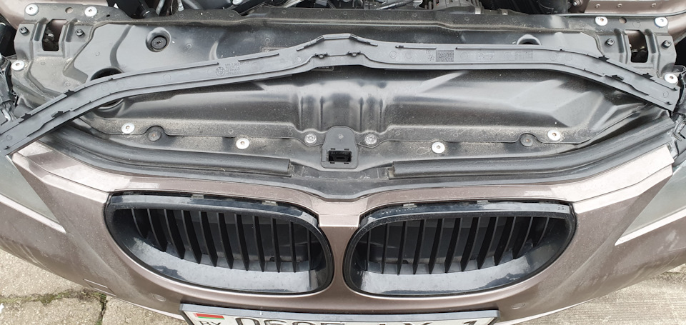 Замена амортизаторов капота, уплотнителя капота, ламп в ангельских ...