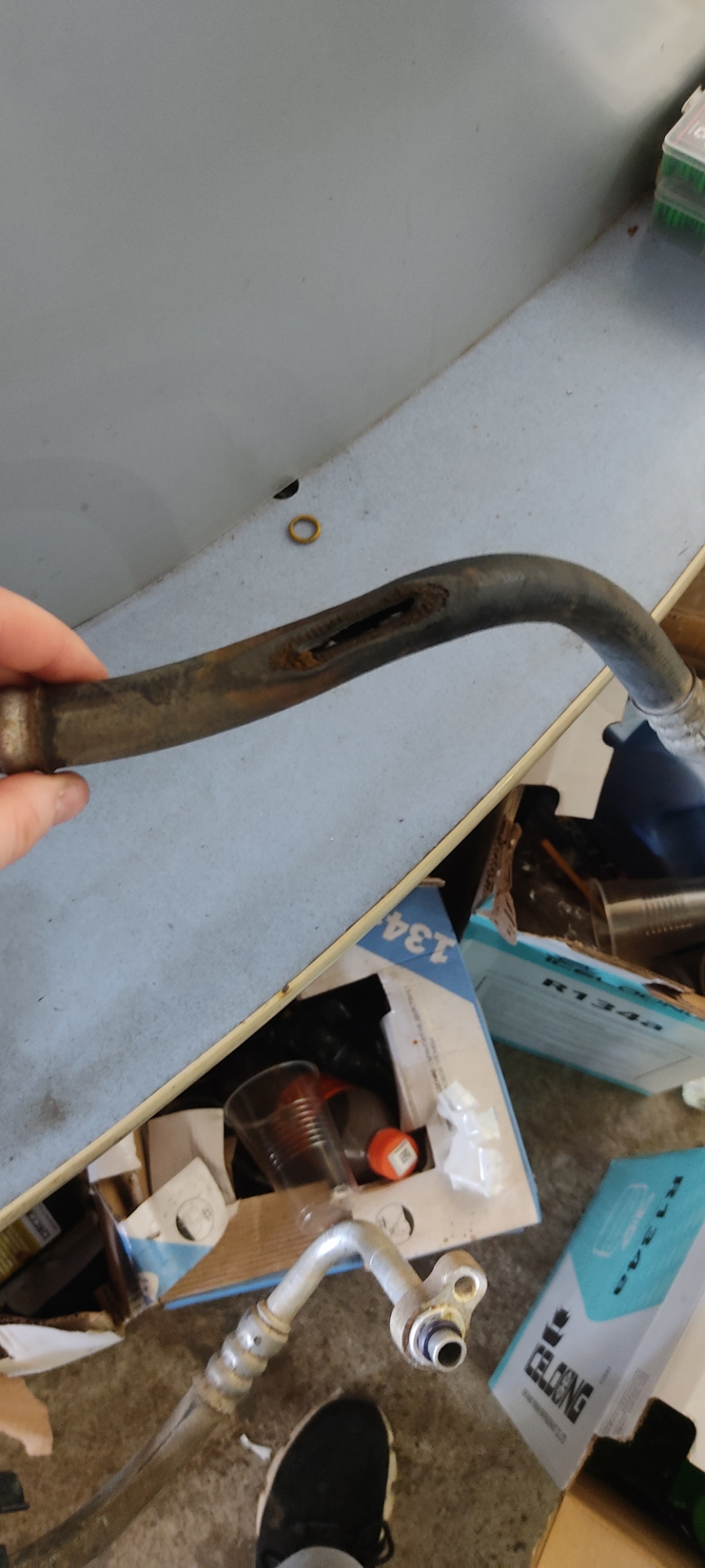 Борьба за кондиционер ч.1 — Ford Fusion, 1,4 л, 2009 года | визит на ...