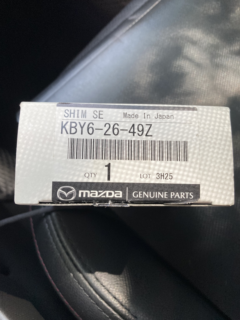 Новые пластины для тормозных колодок — Mazda CX-5 (1G), 2 л, 2015 года ...