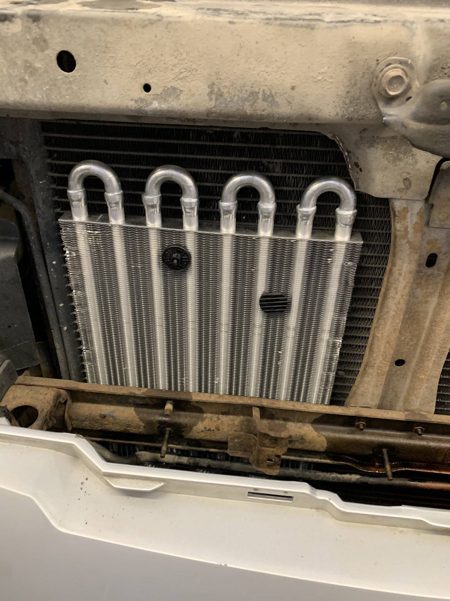 Радиатор АКПП — замена на Hayden 1405 — Nissan Pathfinder (3G), 4 л ...