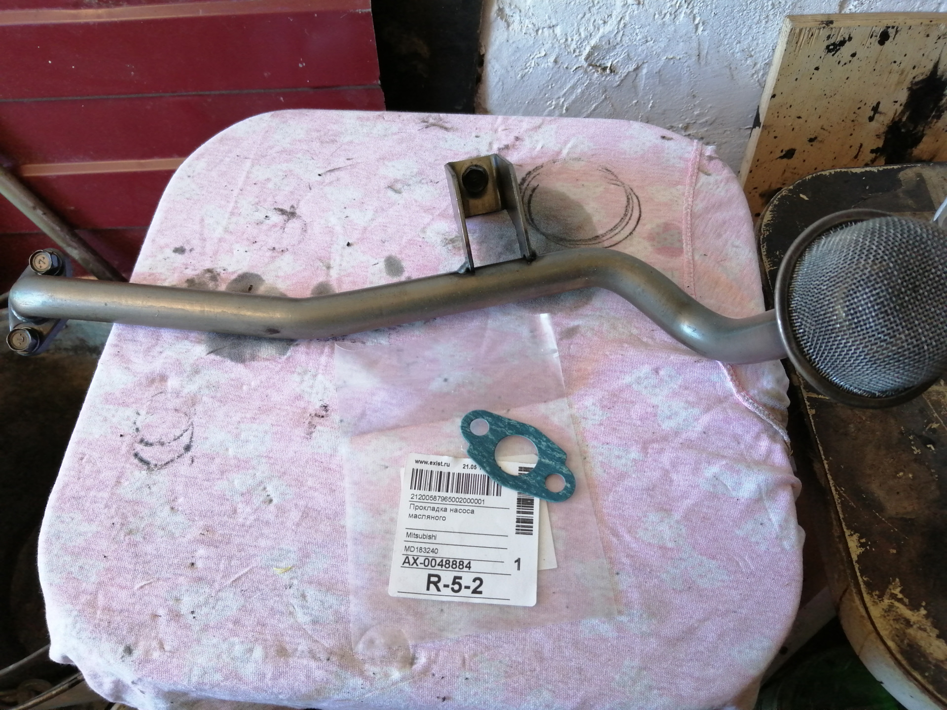 Замена масляного насоса! — Mitsubishi L200 (4G), 2,5 л, 2008 года ...