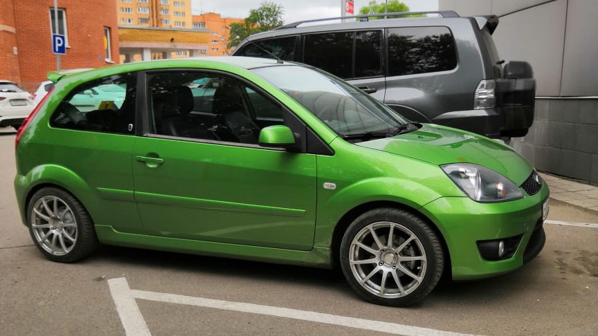 Ford Fiesta (Mk V) 1.6 бензиновый 2007 | Apple Green на DRIVE2