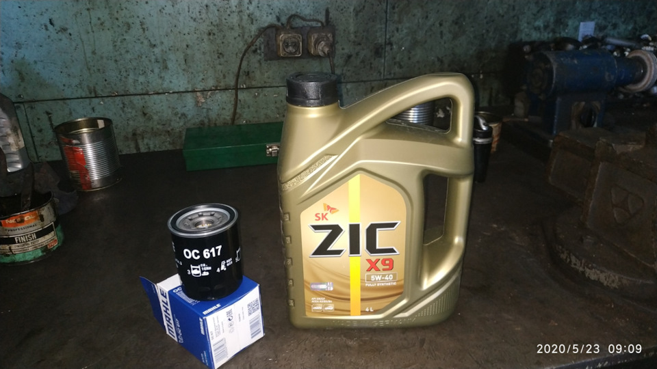 Замена масла Zic X9 5w40 — Honda Civic (7G), 1,6 л, 2005 года | визит ...