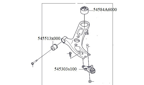 Полная переборка передней подвески — Hyundai i30 (2G), 1,4 л, 2013 года ...