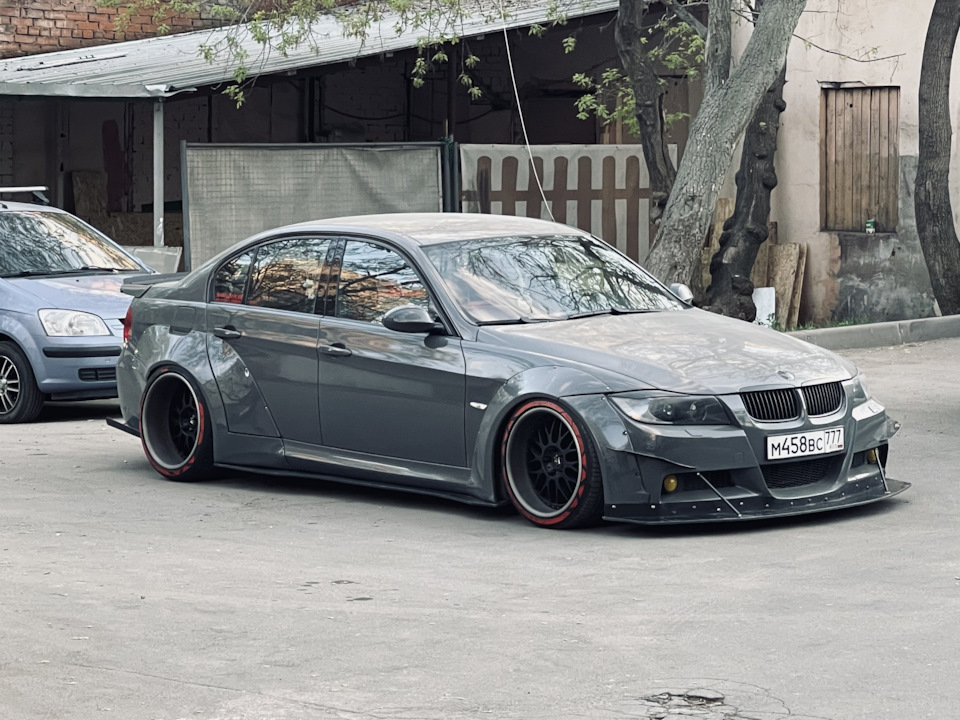 Вопрос: Снять наклейки с шин или нет? — BMW 3 series (E90), 3 л, 2008 ...