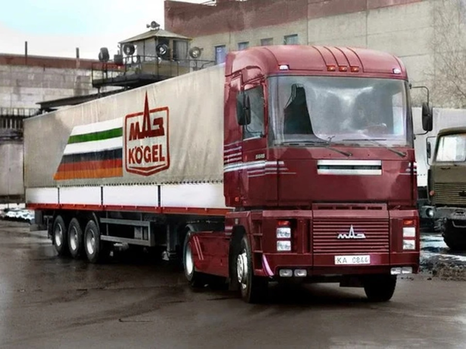 МАЗ/MAZ-5445 Опытный/Prototype /1994/ — DRIVE2