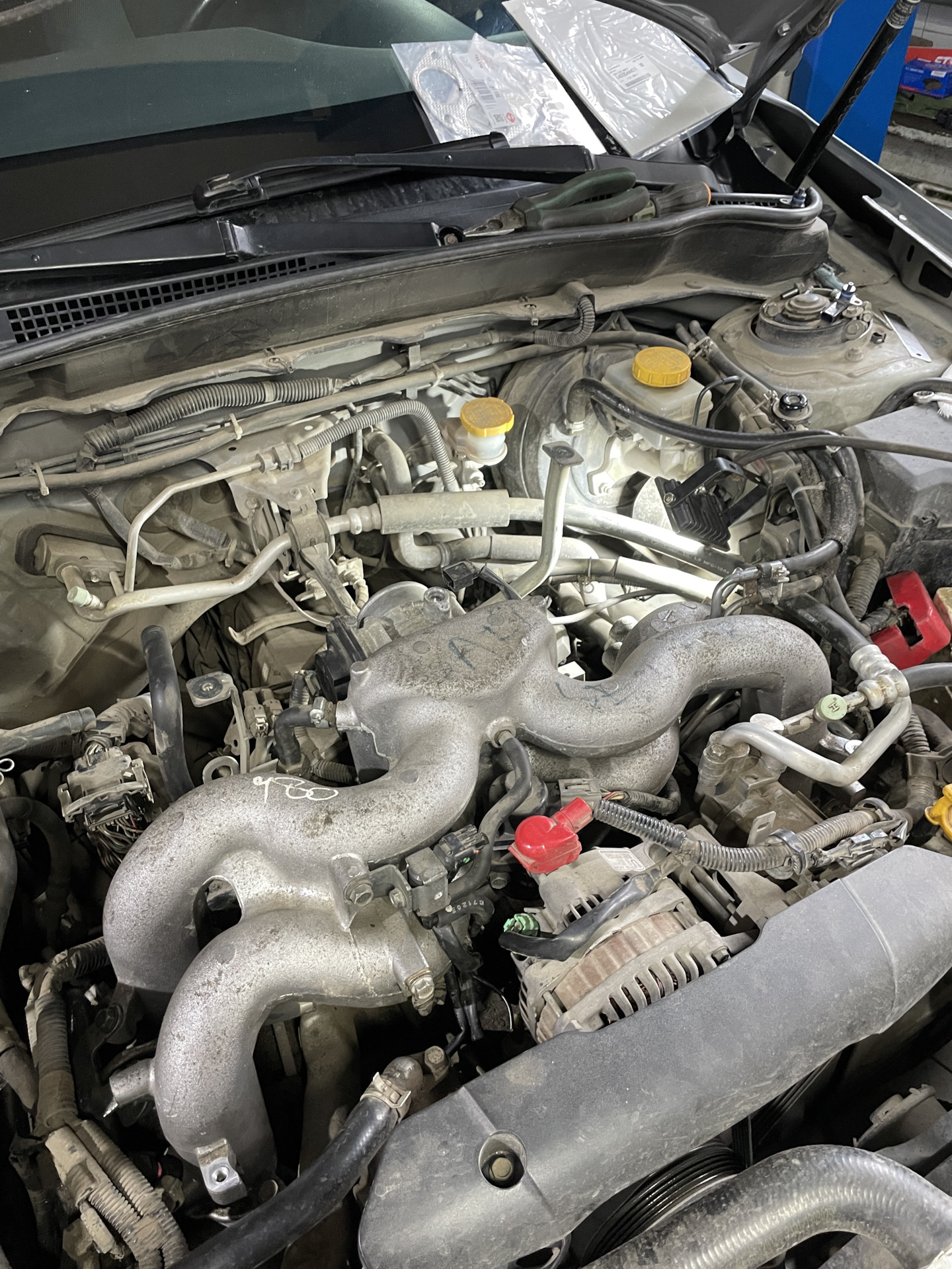 Долгожданный досвап ej204 — Subaru Impreza (GE/GH), 2 л, 2008 года ...