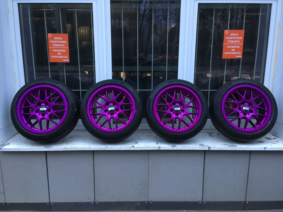 Фиолетовые BBS ищут себе нового хозяина — Volkswagen Golf Mk6, 2 л ...