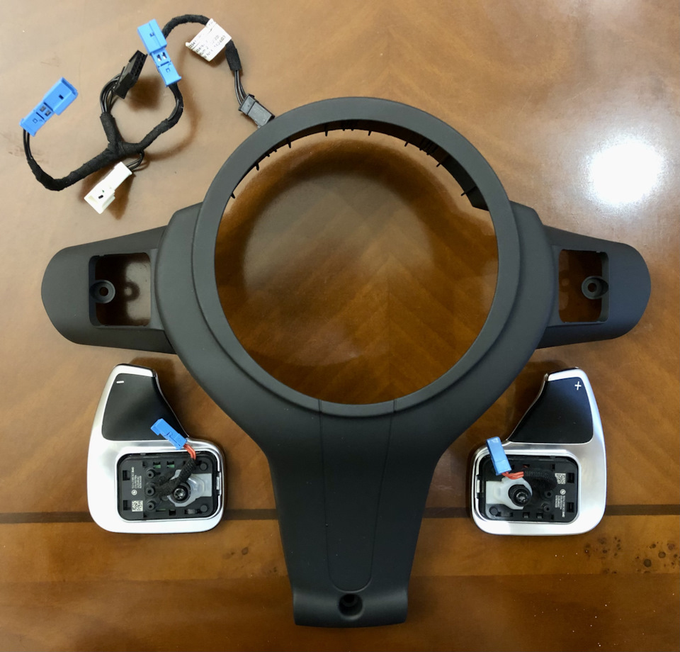 Подрулевые лепестки BMW F10 LCI — BMW 5 series (F10), 2 л, 2017 года ...