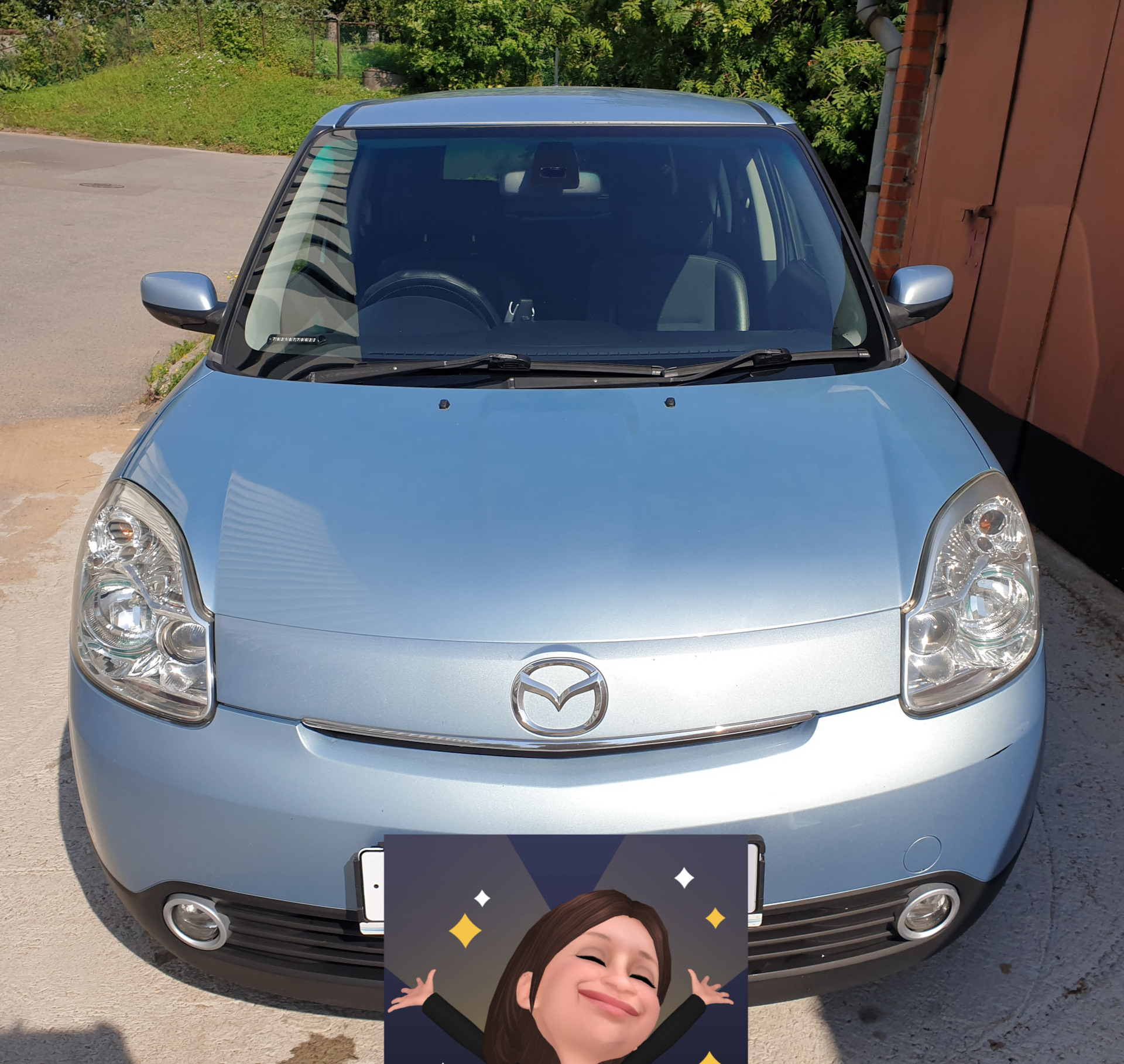 Полировка фар — Mazda Verisa, 1,5 л, 2006 года | визит на сервис | DRIVE2