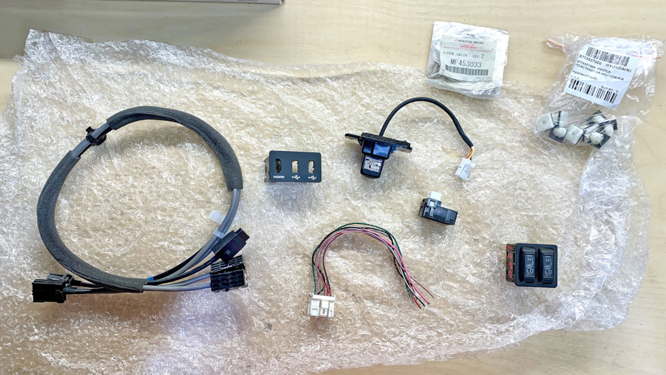 Замена CarVision на оригинальное ГУ 8740A041 — Mitsubishi Pajero Sport ...