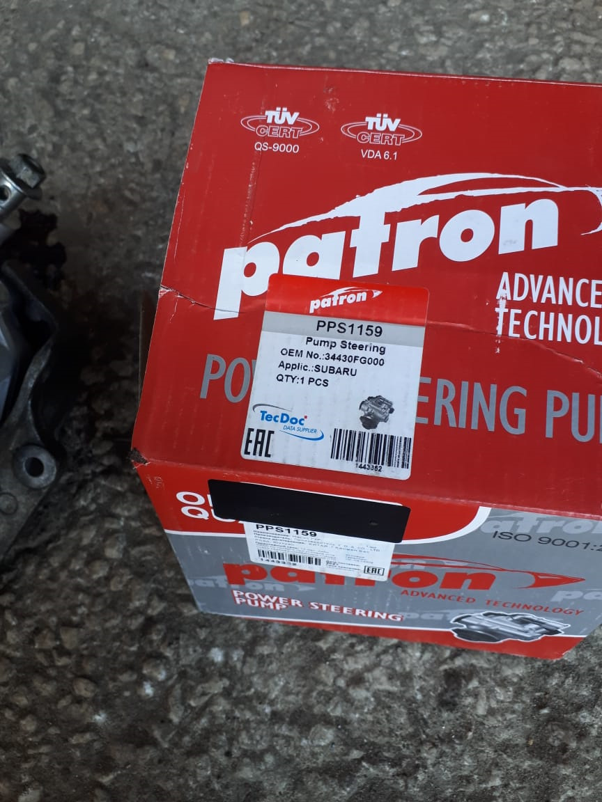 34430FG000 Насос гидроусилителя SUBARU | Запчасти на DRIVE2