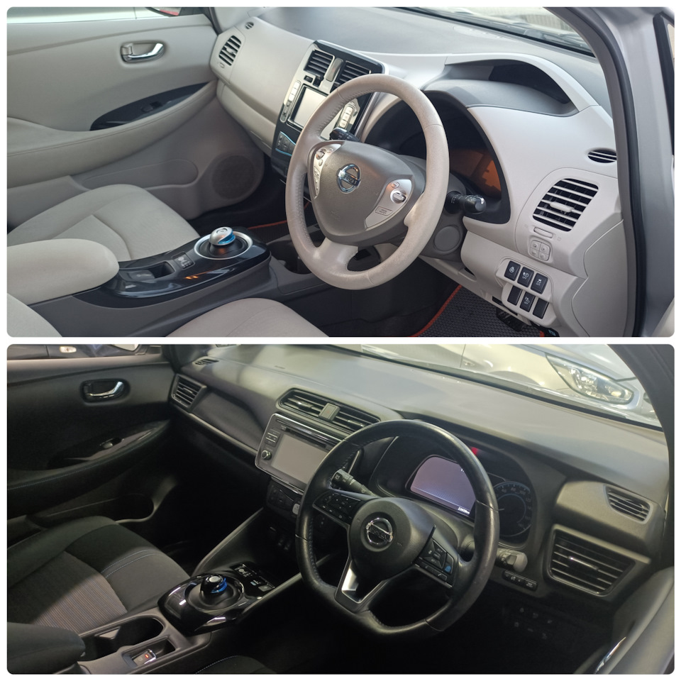 Сравнение Nissan Leaf Ze0 и Ze1 — Nissan Leaf (1G), 2011 года | наблюдение | DRIVE2