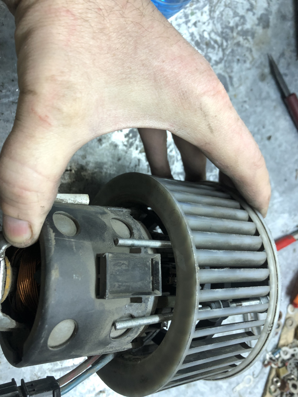 Мотор печки — Land Rover Freelander 2, 2,2 л, 2012 года | своими руками ...